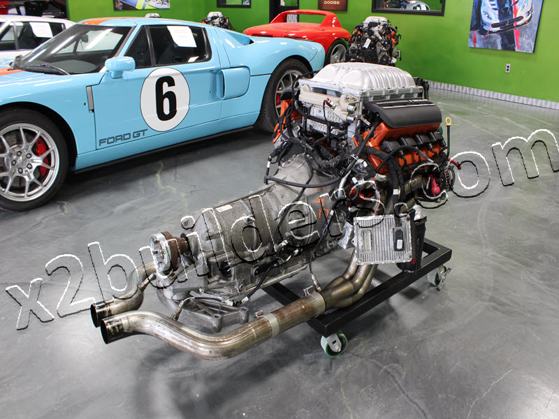 Salvage 2015 Dodge Challenger SRT Hellcat Engine/Transmission Pkg | X2 ...