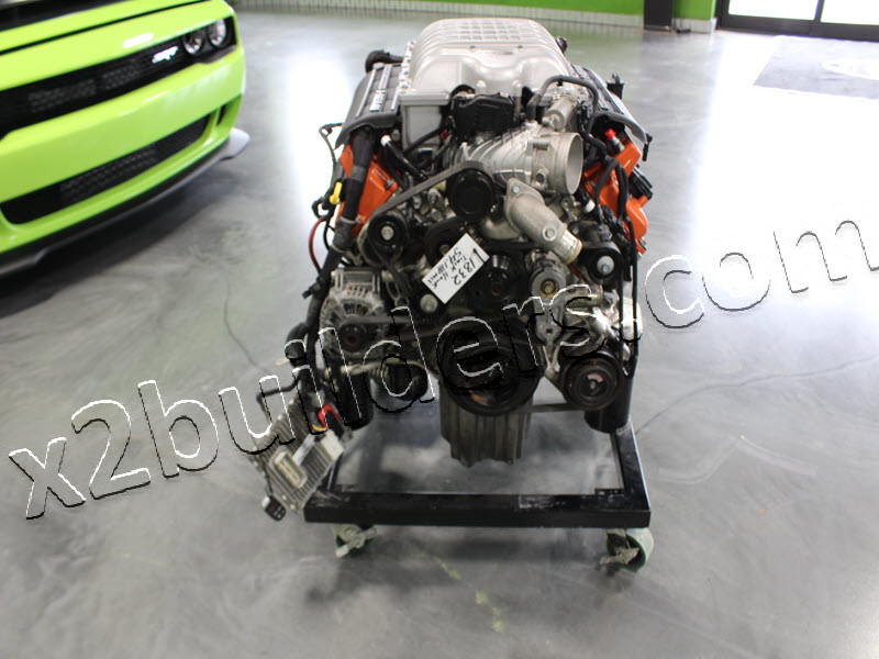 Salvage 2018 Jeep Grand Cherokee Trackhawk 6.2L Hellcat HEMI V8 engine ...