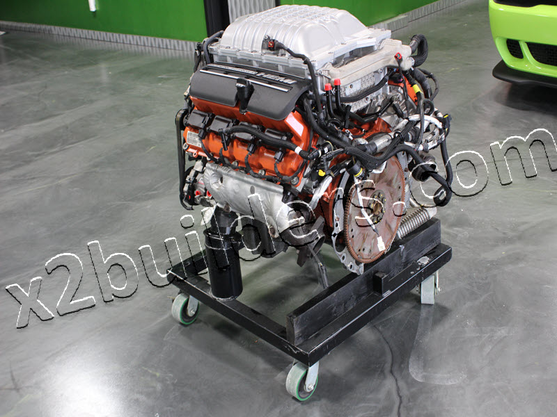 Salvage 2018 Jeep Grand Cherokee Trackhawk 6.2L Hellcat HEMI V8 engine ...