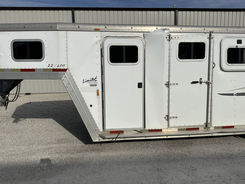 Salvage 2003 Exiss Aluminum Horse Trailer | X2 BUILDERS