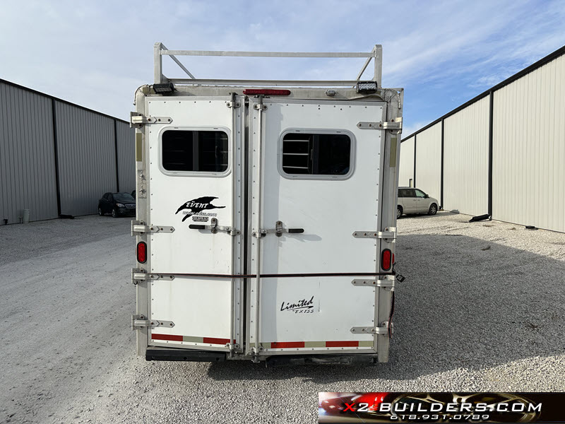 Salvage 2003 Exiss Aluminum Horse Trailer | X2 BUILDERS