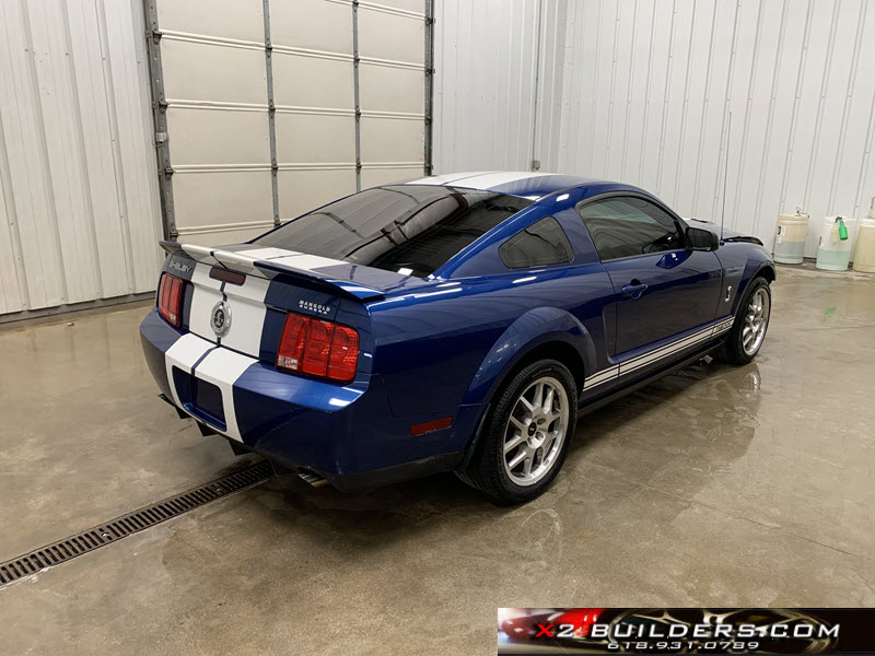 Salvage 2007 Ford Mustang Shelby GT500 | X2 BUILDERS