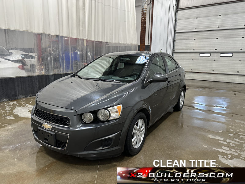Salvage 2016 Chevrolet Sonic LT CLEAN TITLE | X2 BUILDERS