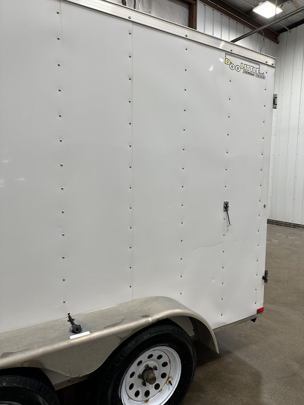 Salvage 2017 Doolittle Bullitt Series Enclosed Trailer | X2 BUILDERS