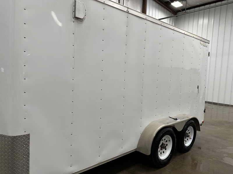 Salvage 2017 Doolittle Bullitt Series Enclosed Trailer | X2 BUILDERS