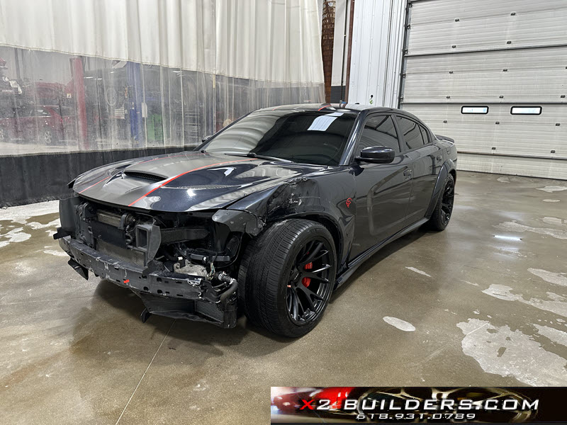 Salvage 2018 Dodge Charger Hellcat SRT | X2 BUILDERS