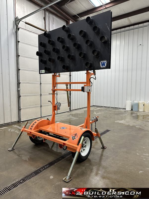 Salvage 2018 Wanco Arrow Board Solar Traffic Sign | X2 BUILDERS