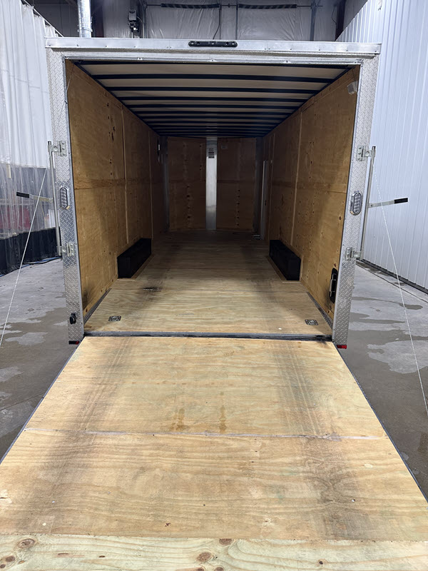 Salvage 2021 Arising Enclosed Trailer | X2 BUILDERS