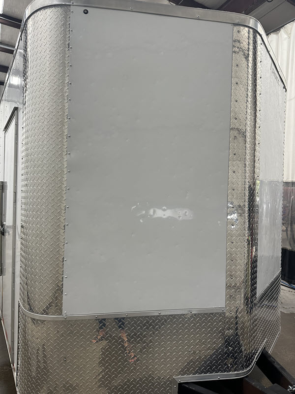 Salvage 2021 Arising Enclosed Trailer | X2 BUILDERS