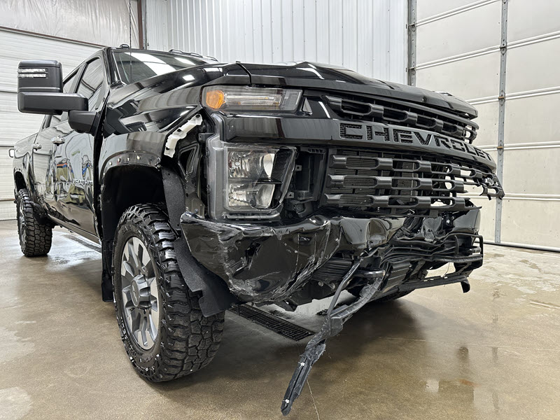 Salvage 2021 Chevrolet Silverado 2500HD Custom | X2 BUILDERS