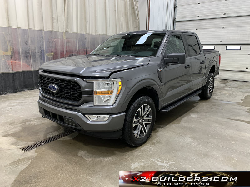 Salvage 2022 Ford F-150 XL STX | X2 BUILDERS