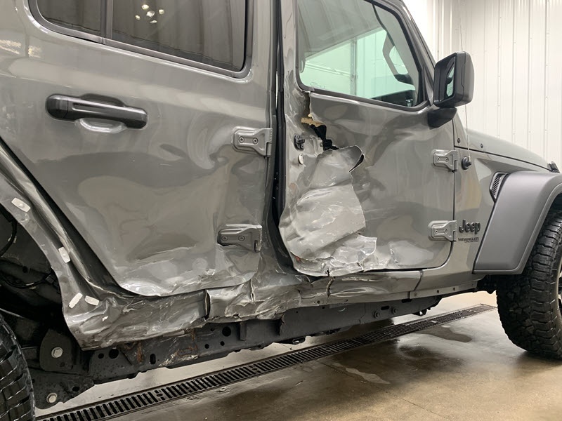 Salvage 2022 Jeep Wrangler Unlimited Sport S 4x4 | X2 BUILDERS